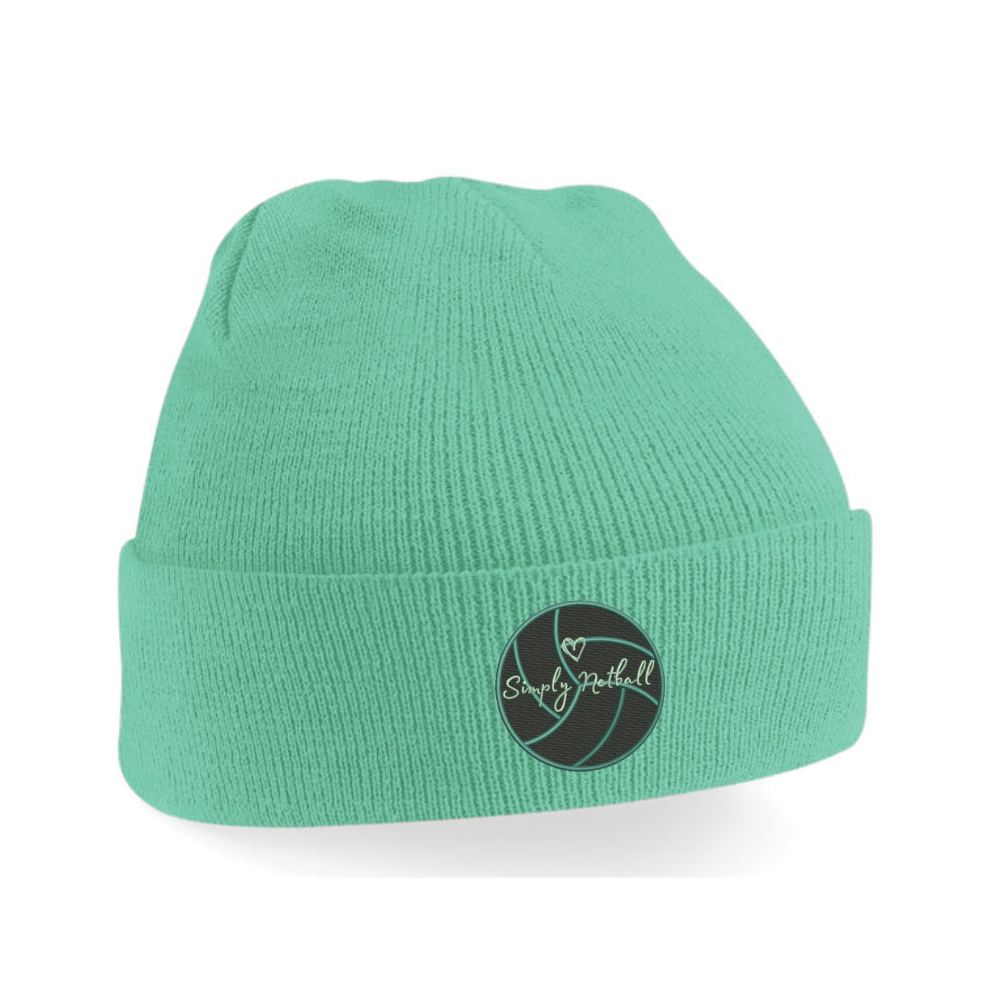 Simply Netball Mint Beanie – KitKing