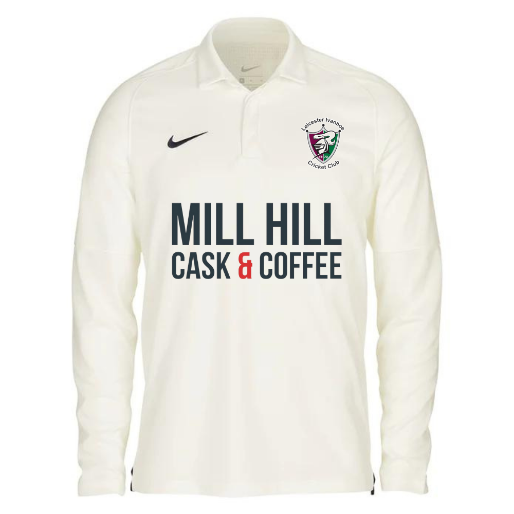 Leicester Ivanhoe CC Seniors Long Sleeve Cricket Polo — KitKing