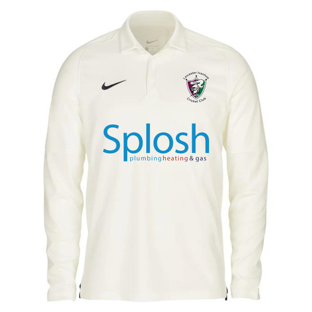 Leicester Ivanhoe CC Juniors Long Sleeve Cricket Polo — KitKing