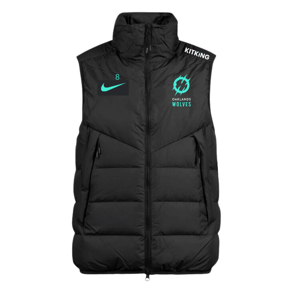 Oaklands Wolves Football Academy Gilet/Body Warmer – KitKing