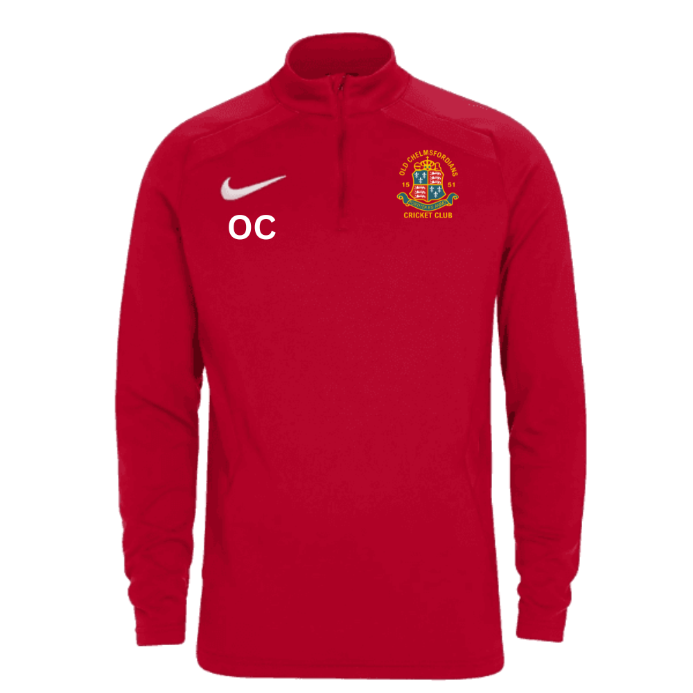 OCCC Red 1/4 Zip Midlayer — KitKing